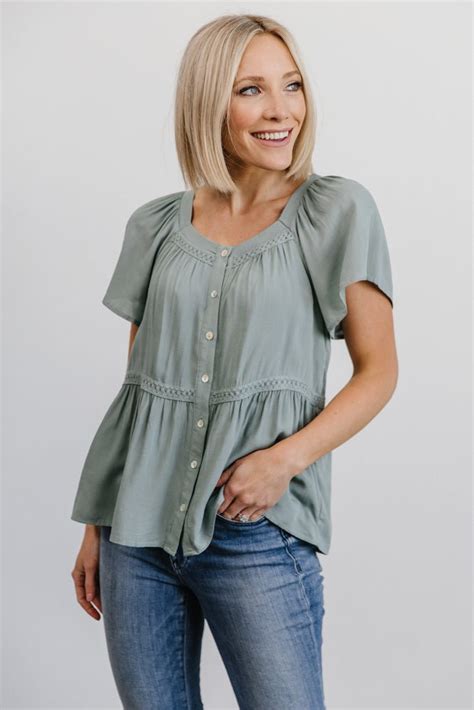 Unity Button Up Top Off White Baltic Born Unity Button Up Top Off White Baltic Born