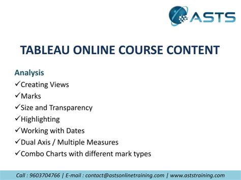 Tableau Training Pptx