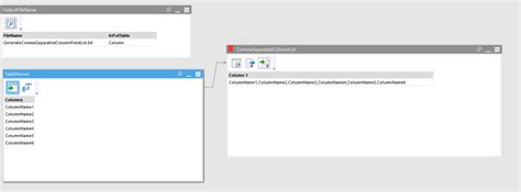 Generate Commaseparated Fieldlist Easymorph Community Data Preparation Professionals And