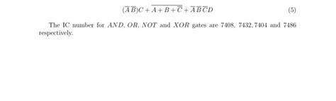 Solved Implement The Following Expressions With Logic Chegg