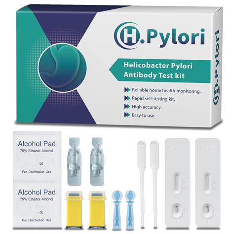 Helicobacter Pylori Test Kit 2 Pack H Pylori Test Kits At Home H Pylori Self