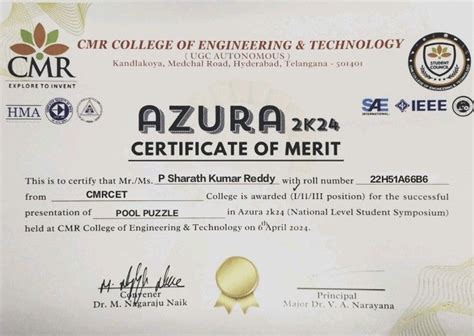 Sharath Kumar Reddy On Linkedin Azura2k24 Hackathon Innovation