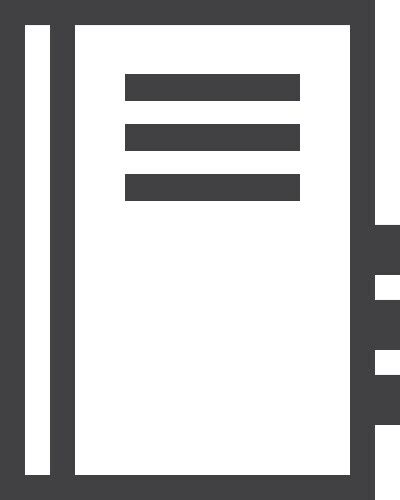 Sheet From A Notebook With Holes Lined Paper Vector Image