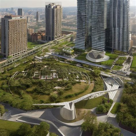 Fururistic Landscape Stock Illustration Illustration Of Fururistic