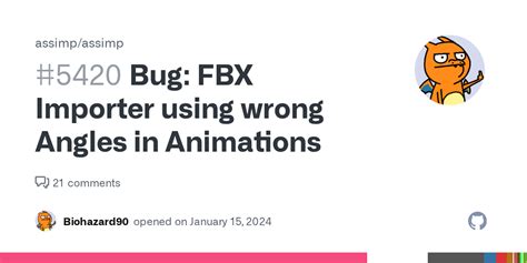 Bug Fbx Importer Using Wrong Angles In Animations · Issue 5420