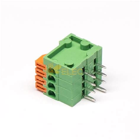 Configurable Spring Terminal Blocks Pin Straight Through Hole PCB Mount