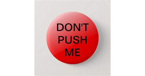 red button don t push zazzle