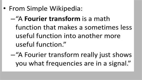 Fourier Transform And Its Application In Geomatics Enginnering Pptx