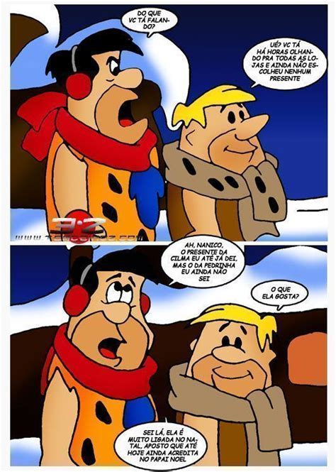 Os Fuckinstones Fred Se Veste De Papai Noel E Come A Pedrita