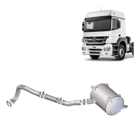 Escapamento Mercedes Axor 1933c2831 35 Polegadas