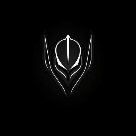Premium Ai Image A Black Background With A Logo Of A Logo For A Logo