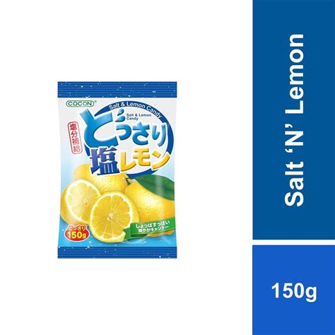 Cocon Candy Salt N Lemon 150g Shopee Malaysia