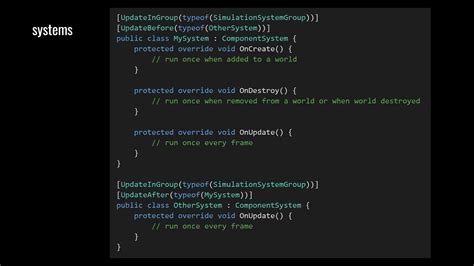 Unity Ecs Entity Component System 2 Of 2 Youtube