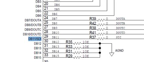 Different SDI Pin Between AD7606C S Datasheet And EVAL AD7606C 18FMCZ S Schematic Q A