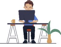 Man On Computer GIFs Tenor