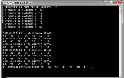 Logica Y Programacion Algoritmos De Ordenacion