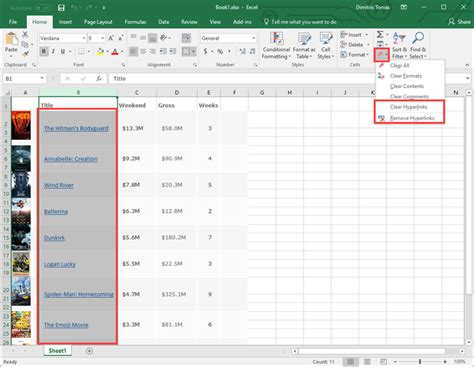 Remove Hyperlinks From Excel Sheets Dimitris Tonias