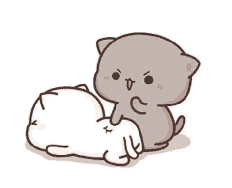 Mochi Cat Spanking  Mochi Cat Spanking Spank Discover And Share S