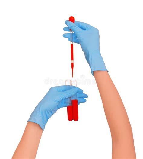 Experiment Stock Photo Image Of Biochemistry Pipette