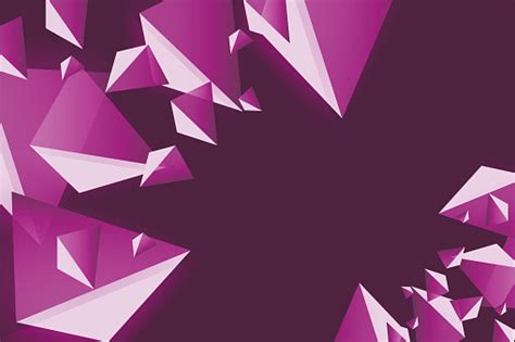 추상적임 3d 기하 다각형 삼각형 패턴 0명에 대한 스톡 벡터 아트 및 기타 이미지 0명 2차 도형 3차원 형태 Istock