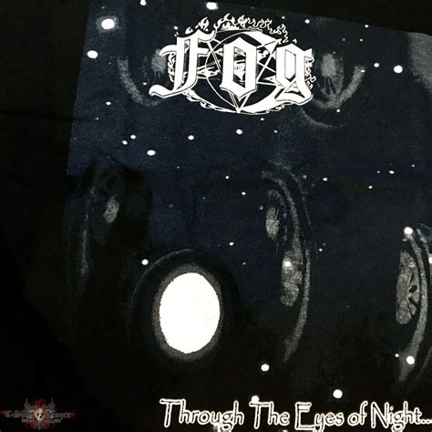 Fog Through The Eyes Of Night 01 Tshirtslayer Tshirt And