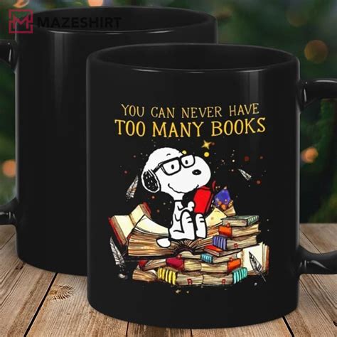 Snoopy Reading Books Best Mug