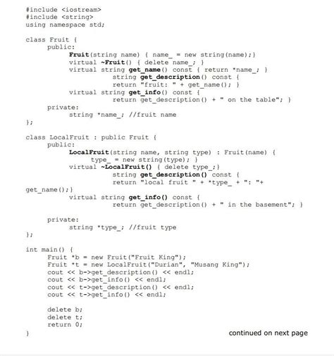 Solved Question 1 Consider The Following Program Function