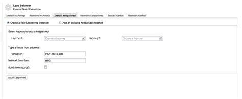 Install Haproxy And Keepalived Virtual Ip Severalnines Support