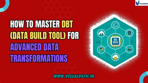 How To Master Dbt Data Build Tool For Advanced Data Transformations Best Software Training