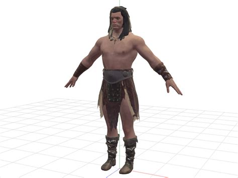 Mmd Conan Exiles Conan Model Wip By Artinkers On Deviantart