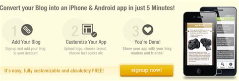 How To Convert Your Blog Into An Iphone And Android App In Just 5 Minutes Ogbongeblog