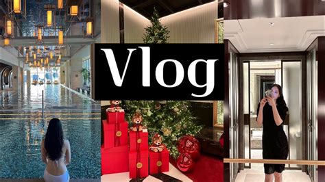 Vlog 브이로그조선팰리스호캉스연말파티존예수영장북촌카페맛집첫눈이당 ️ Youtube
