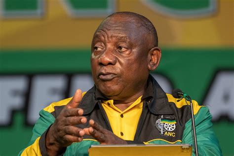 Le Président Sud Africain Cyril Ramaphosa Salue La Décision De La Cij