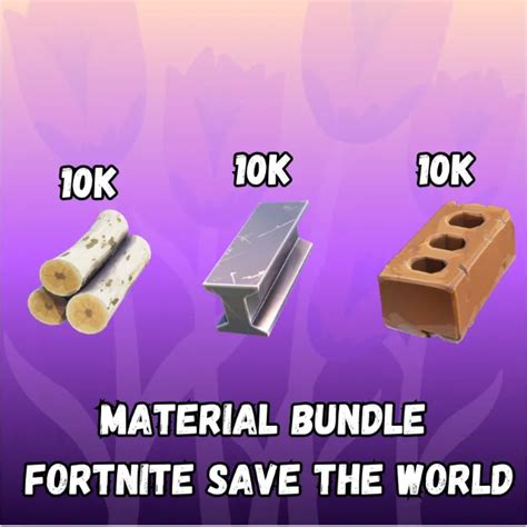 Fortnite Save The World Materials Roblox Game Item Gameflip
