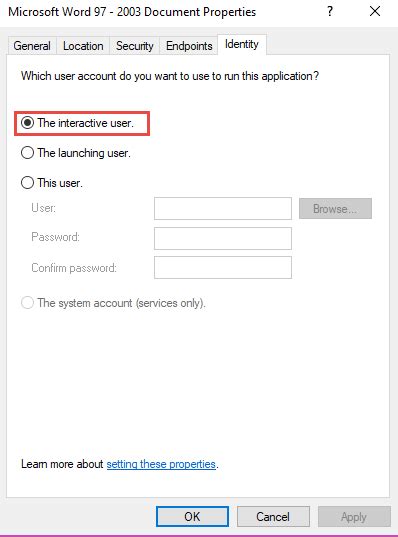 khắc phục lỗi retrieving the com class factory tạo file excel bằng microsoft officeterop