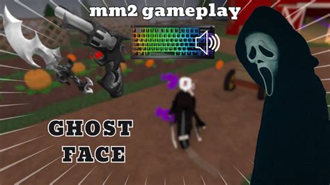 Playing MM2 As Ghostface Keyboard ASMR YouTube
