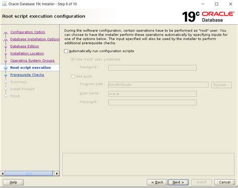 Oracle 19c Database Installation On Linux 76 On Vmware Workstation