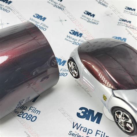 3m 1080 2080 Scotchprint Gloss Black Rose Vinyl Wrap Gp99 Instawraps