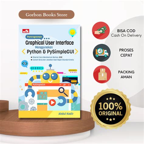 Jual Pemrograman Graphical User Interface Menggunakan Python