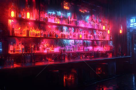 나이트 클럽 복도 배경