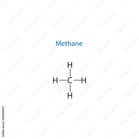 Methane Molecule Lewis Structure Anic Compound Molecule