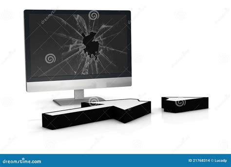 computer error concept stock illustration illustration of alarm 21768314