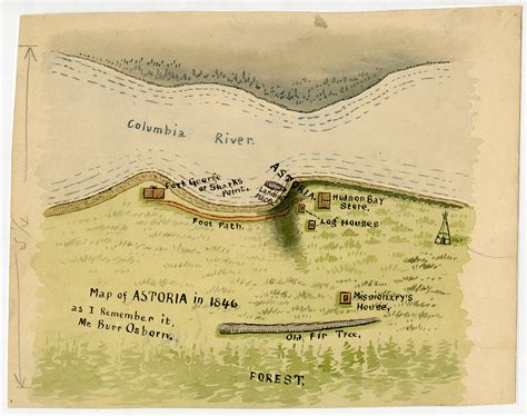 Astoria Oregon Map