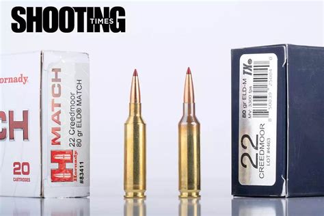 Hornadys 22 Creedmoor Ultimate Predator Cartridge Shooting Times