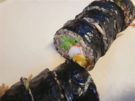 메밀김밥 만들기 ~ 다이어트김밥으로 유명한 밥없는 김밥