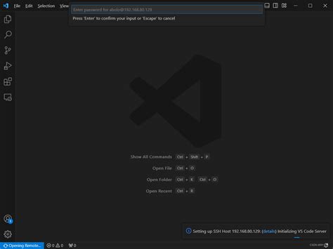 Vscodessh远程连接ubuntu服务器vecode怎么通过vscode里面的ssh远程登上另一台电脑的ubuntu Csdn博客