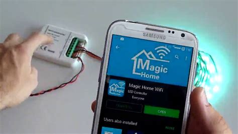 Review Of Sunix® Wireless Wifi Rgbrgbwwcw Led Strip Light Controller Youtube