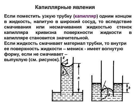 Свойства жидкостей Поверхностное натяжение презентация онлайн