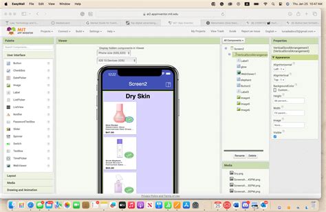 Vertical Scroll Not Showing In Device Mit App Inventor Help Mit App Inventor Community