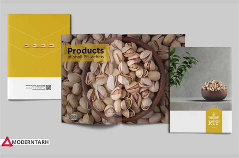 نمونه کاتالوگ صنایع و مواد غذایی مدرن طرح